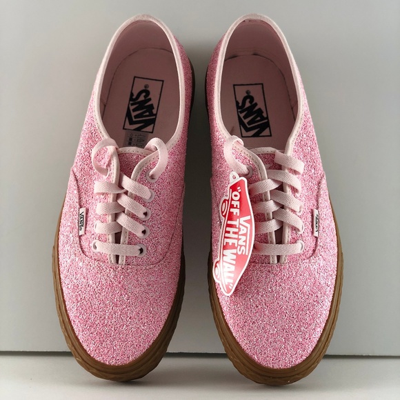 Vans | Shoes | Vans Authentic Ice Cream Glitter Pink Shoes | Poshmark